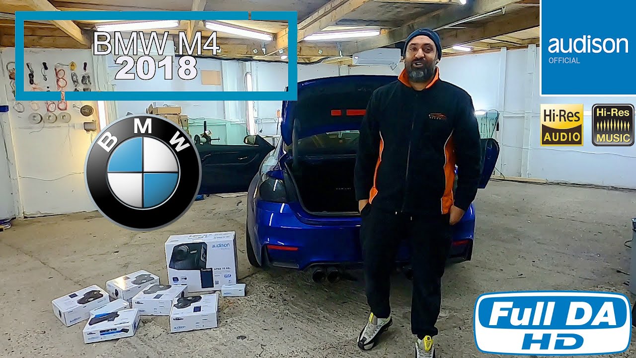 BMW M4 2018 Audison Sound System Upgrade With DSP Premium Ultra HD ...