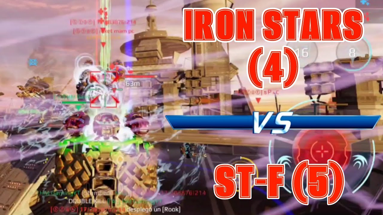 [WR] (4) IRON STARS VS (5) ST-F | ANDROID VS PC🔥 - YouTube