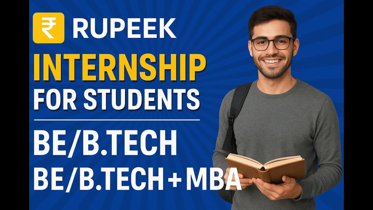 🚀 Rupeek is Hiring Interns | Get a PPO + Big Stipend | BE/BTech Apply ...