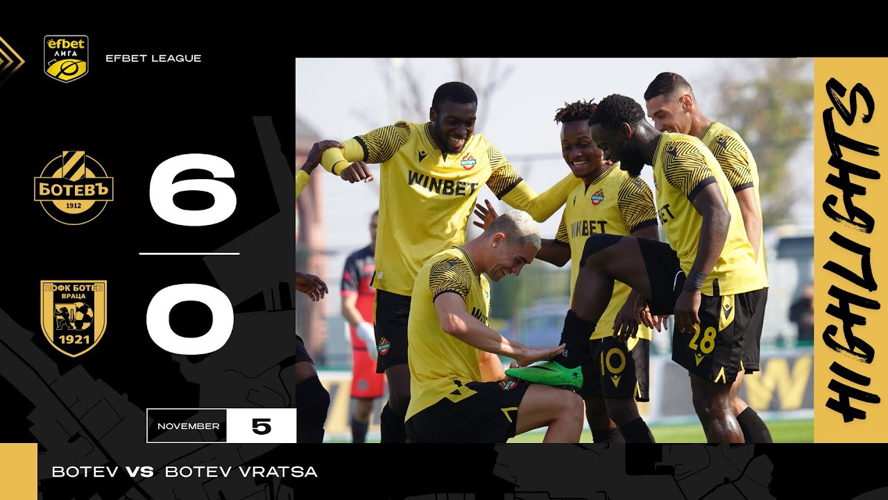 Репортаж: Ботев (Пловдив) - Ботев (Враца) | Highlights: Botev (Plovdiv ...