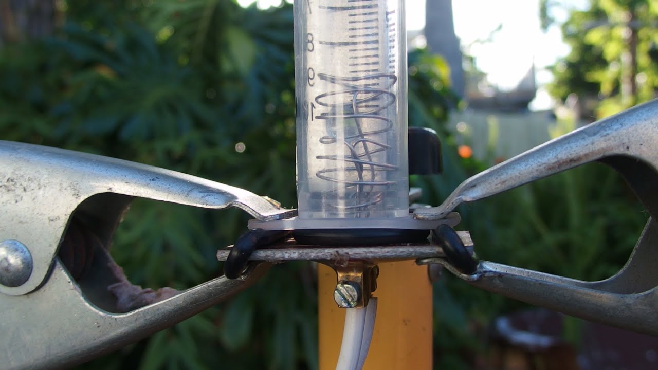 Resistojet Rocket Motor - First Test Run - YouTube