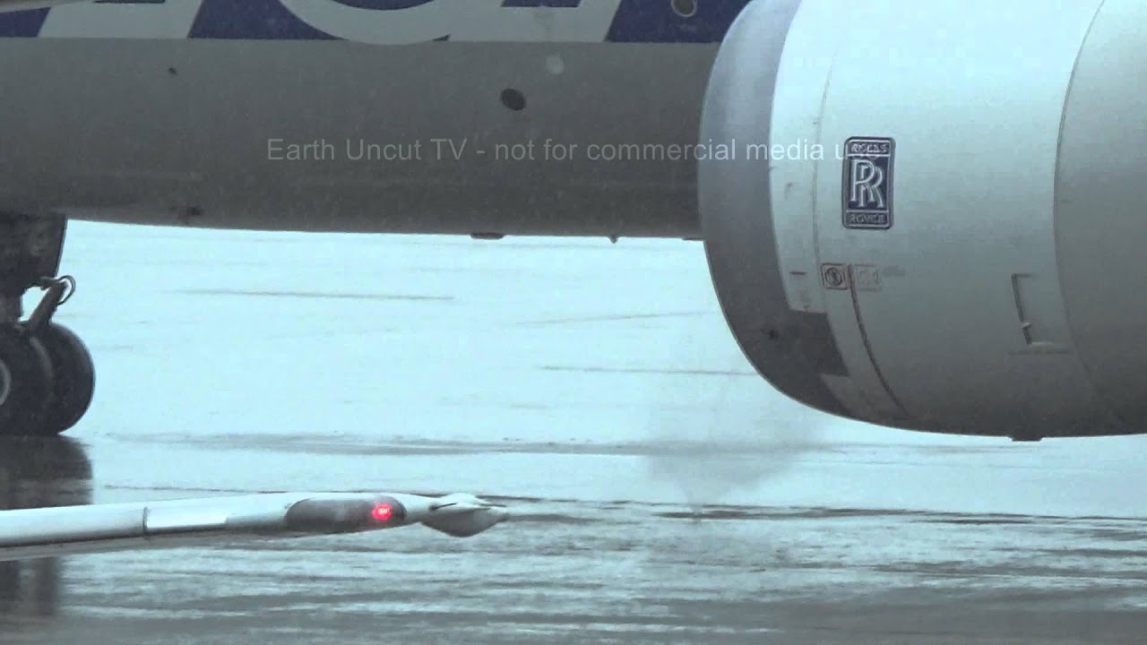 Plane Engine Micro Tornado With Funnel! - YouTube