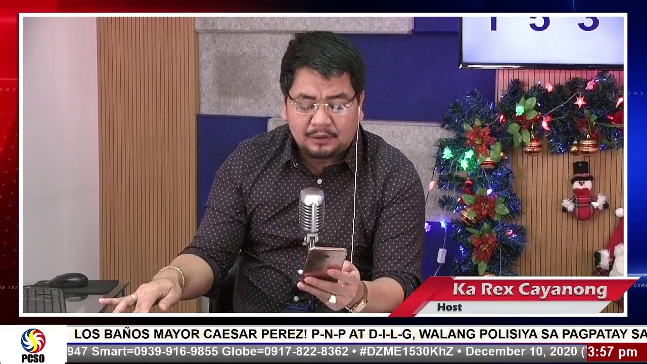 Target On Air - Kasama si Ka Rex Cayanong (December 10, 2020) - YouTube