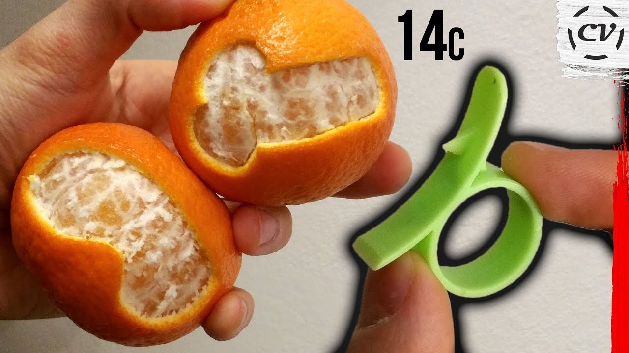 Orange Peeler - Useless Tool Or Genius Lifehack? - YouTube