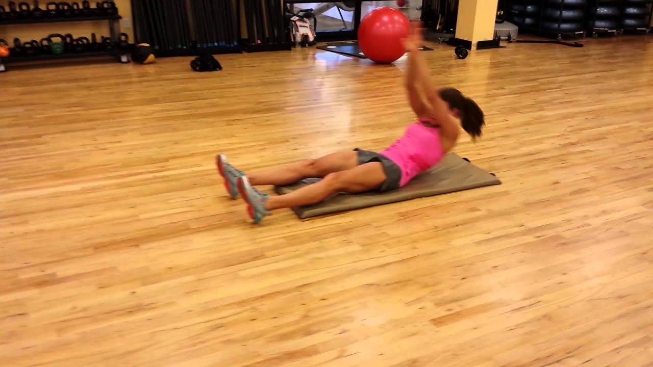 Unilateral Hamstring Sit Up and Reach - YouTube