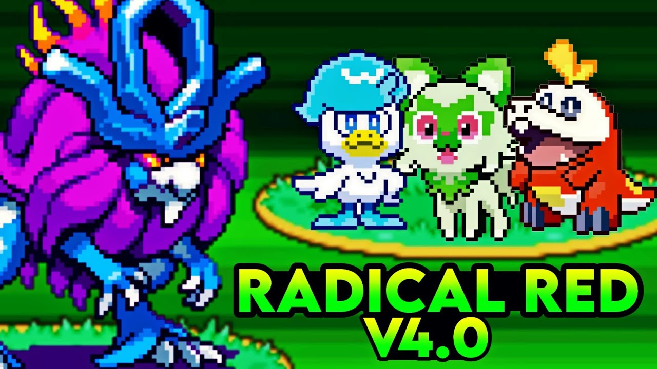 Radical Red New Update 4.0 Has Gen 9 + Paradox Forms & More - YouTube