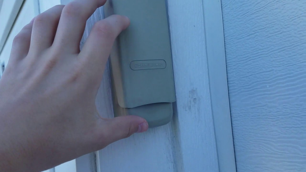 Chamberlain HD900D outside view - YouTube