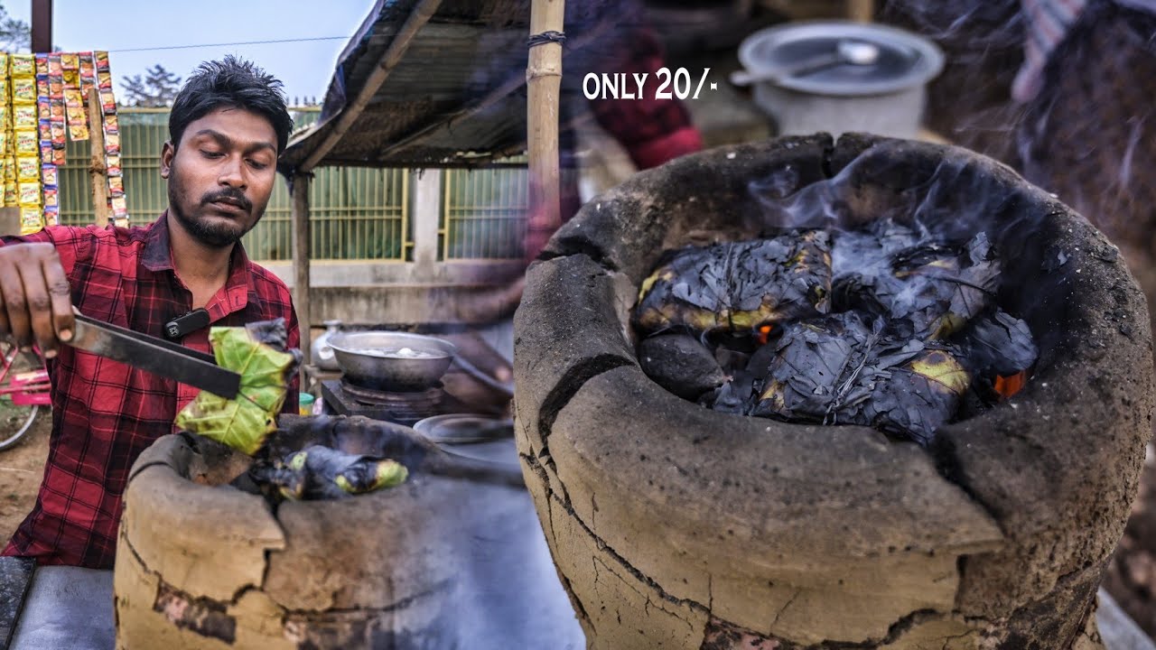This place is famous Patra poda CHICKEN|ବାରିପଦା ପ୍ରସିଦ୍ଧ ପତ୍ର ପଡ଼ା ...