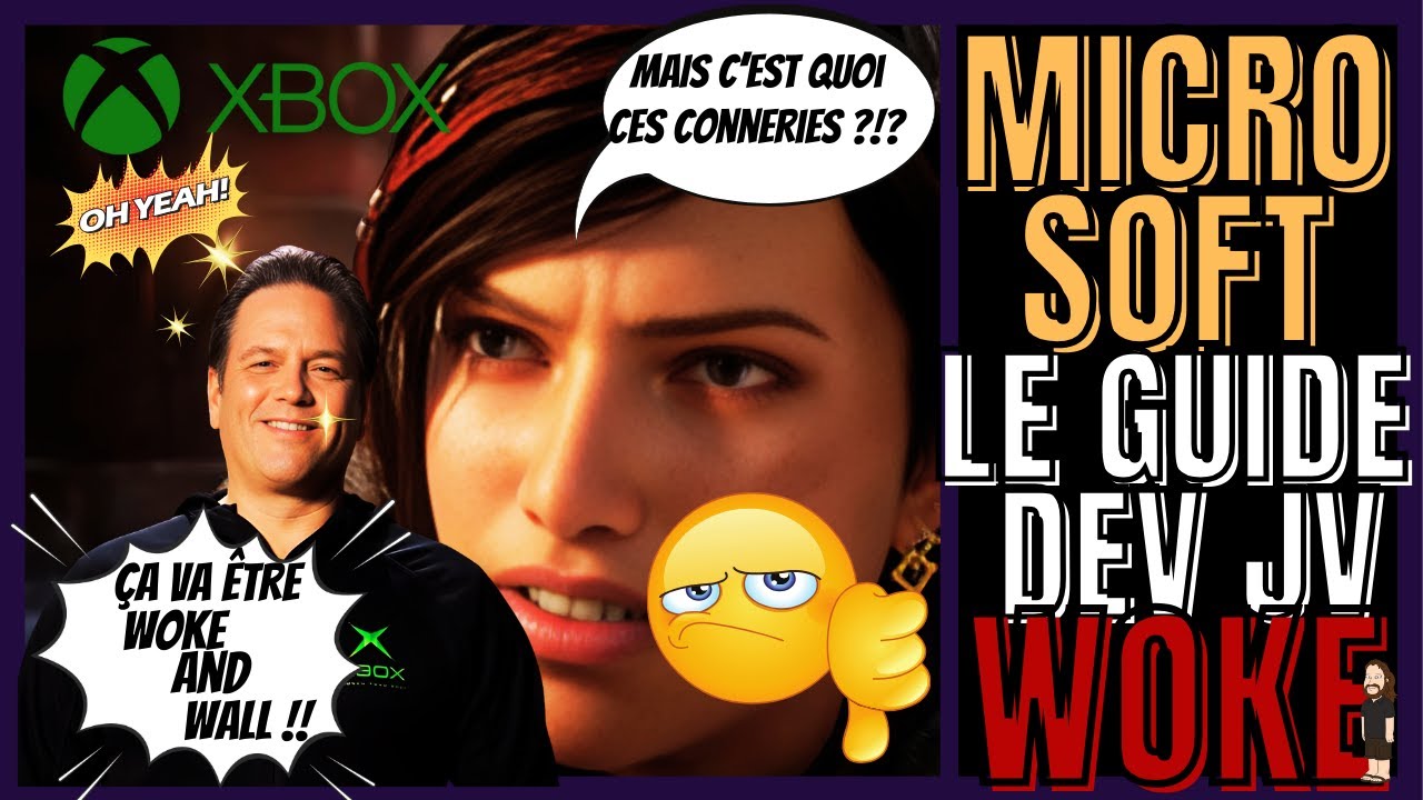 MICROSOFT PUBLIE UN GUIDE D'INCLUSION WOKE POUR DEV JEUX VIDÉOS(USA ...