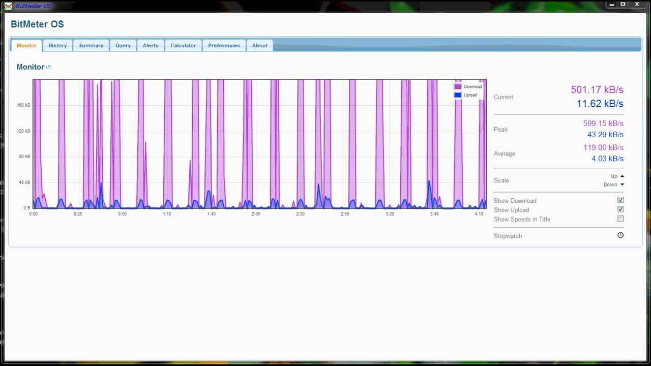 BitMeter OS - YouTube