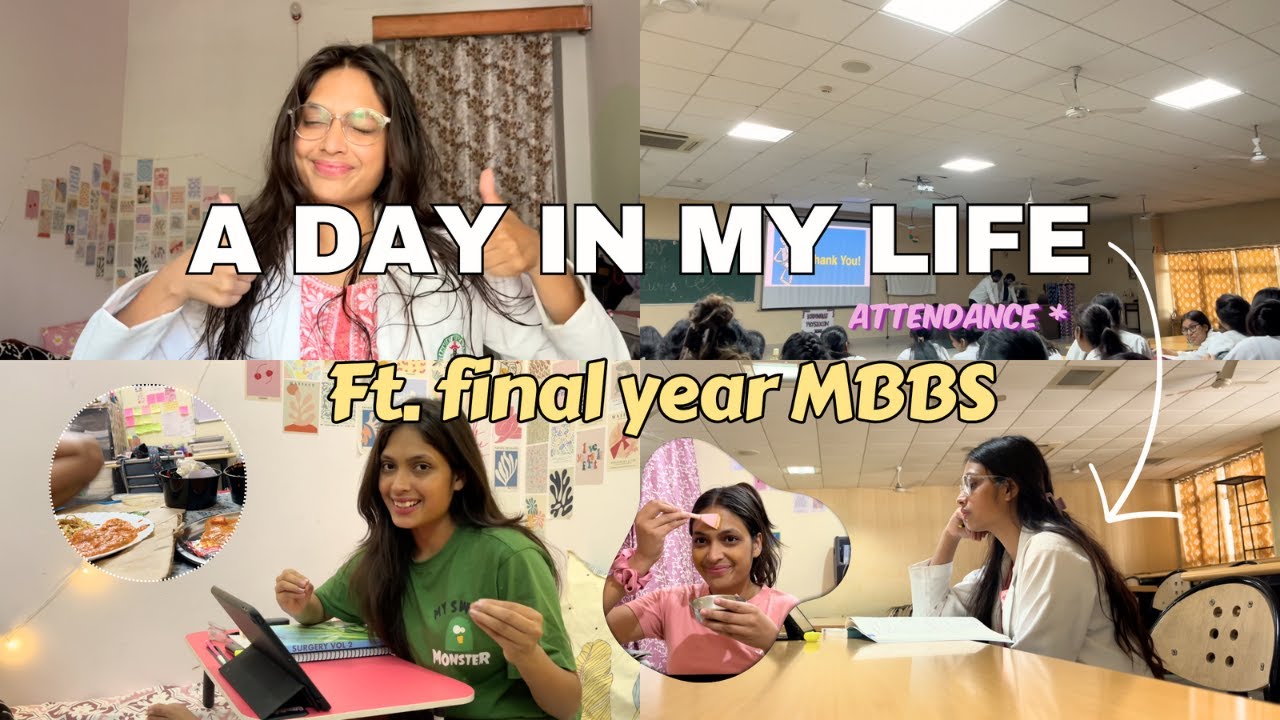 A Day In My Life Ft. MBBS Final year🥼🩺 | MBBS Final Year Vlog - YouTube