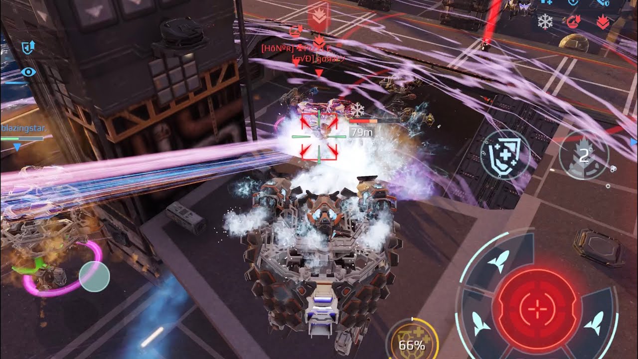 Oxy/Argon Rook tries to push back a rush on the Carrier | War Robots ...