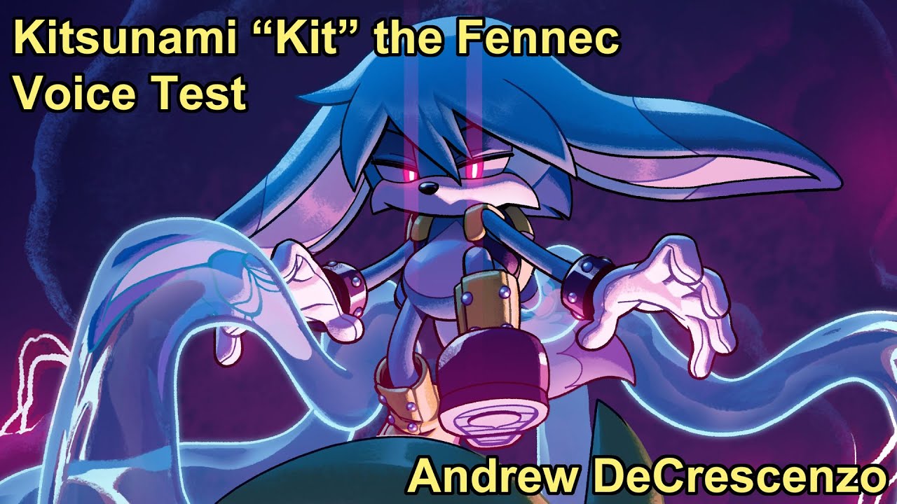 Kitsunami "Kit" the Fennec - Voice Test - YouTube