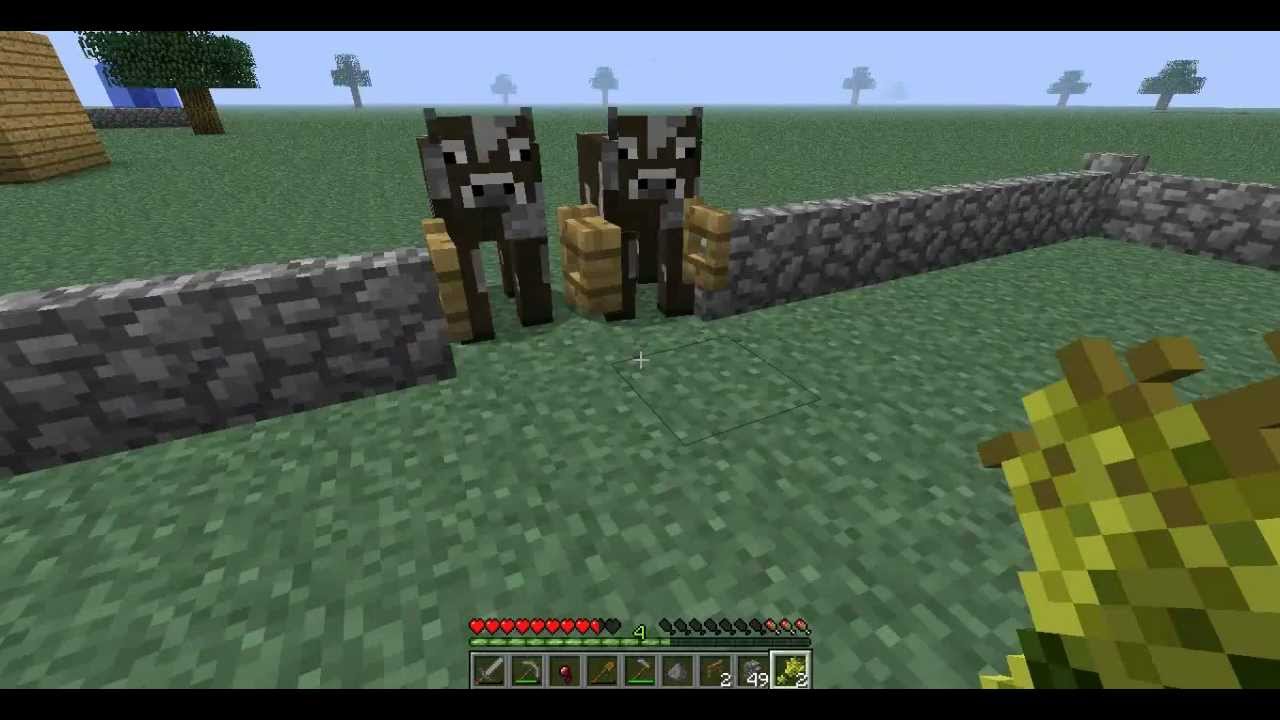 Minecraft Survival - Eating Rotten Flesh -gross- - YouTube