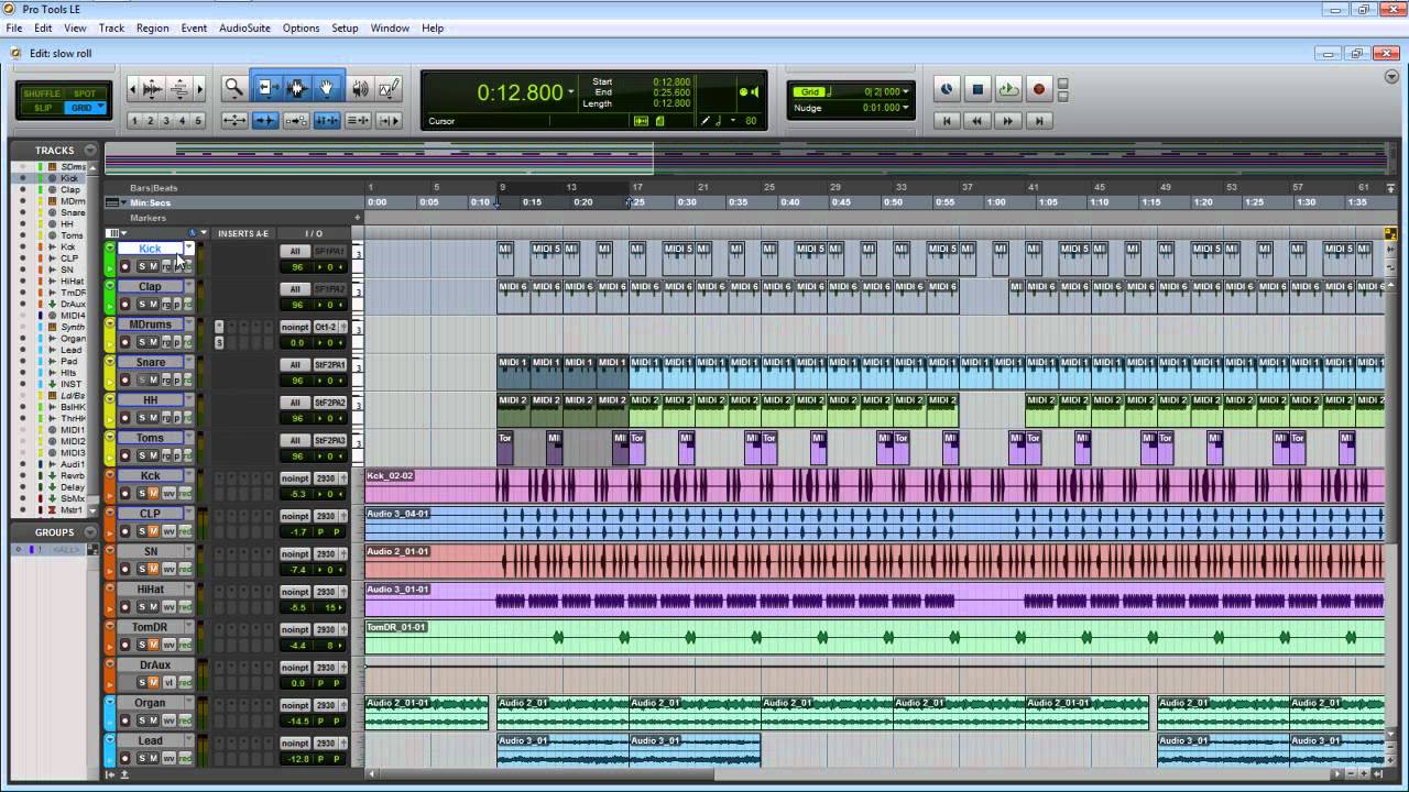 Pro Tools Tutorial: Save CPU using Hide/Make Inactive - YouTube