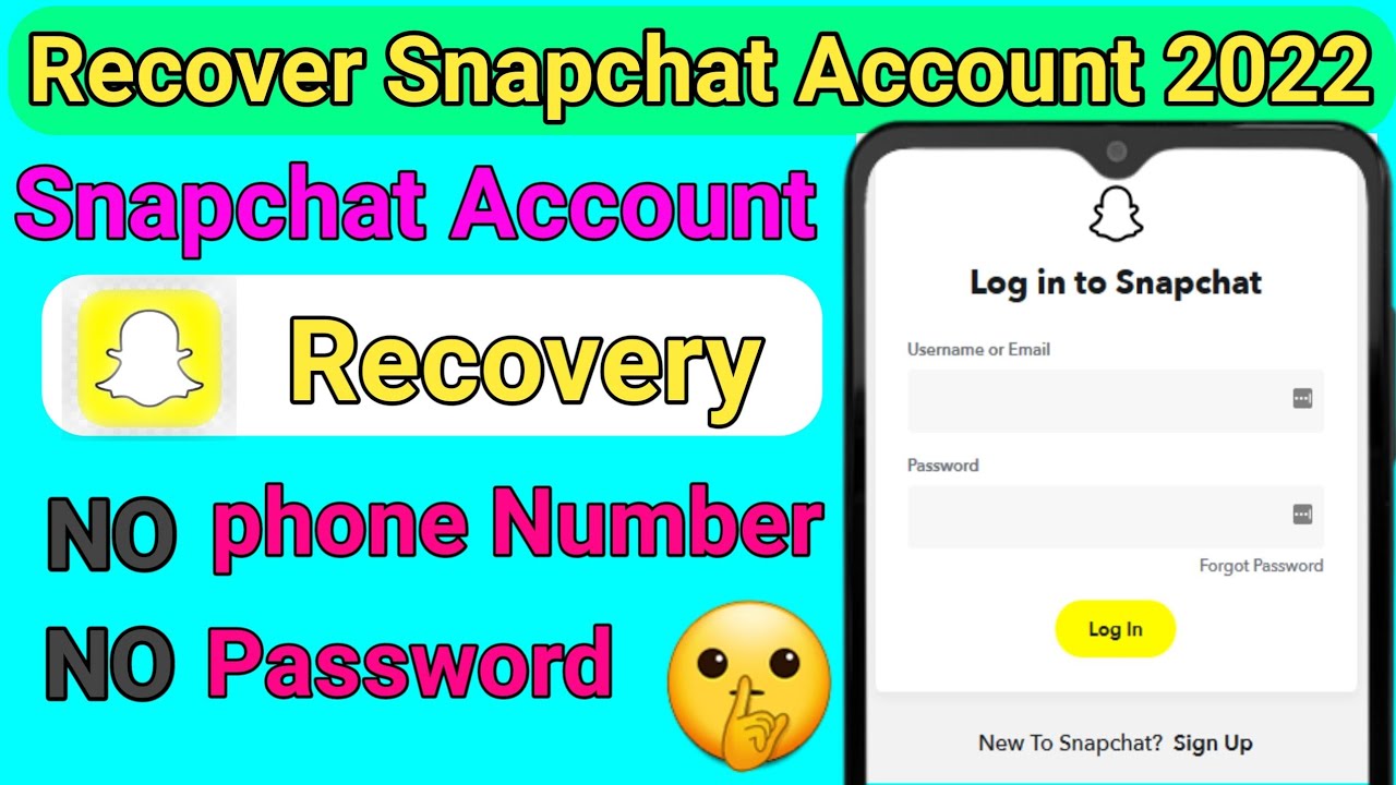 recover snapchat account 2022 ।। snapchat account recover kaise kare ...