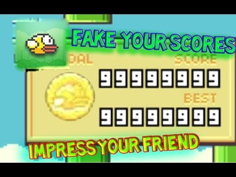 How to FAKE your FlappyBird highscore :) - YouTube