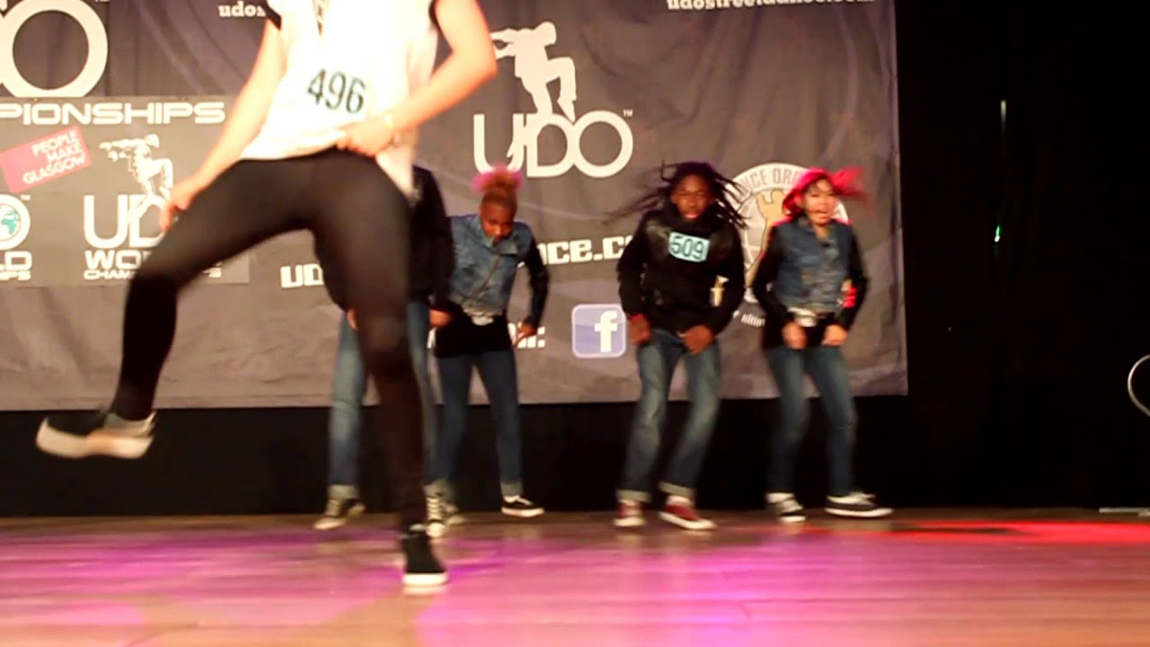 UDO World Street Dance Championships 2013 - Quads Under 18 - ROUND 3 ...