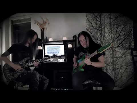 Kimmo Korhonen Iron Maiden - Deja Vu guitar cover (feat. Kasperi Heikkinen)