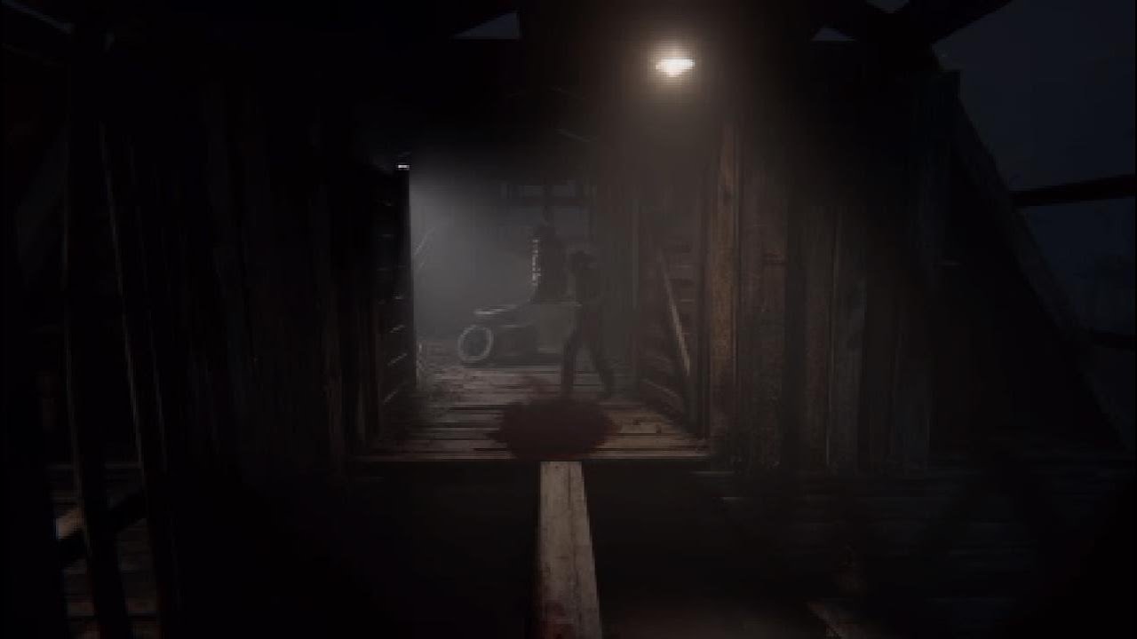 The Person Who Pushes The Dead Body At Blake In Outlast 2 - YouTube