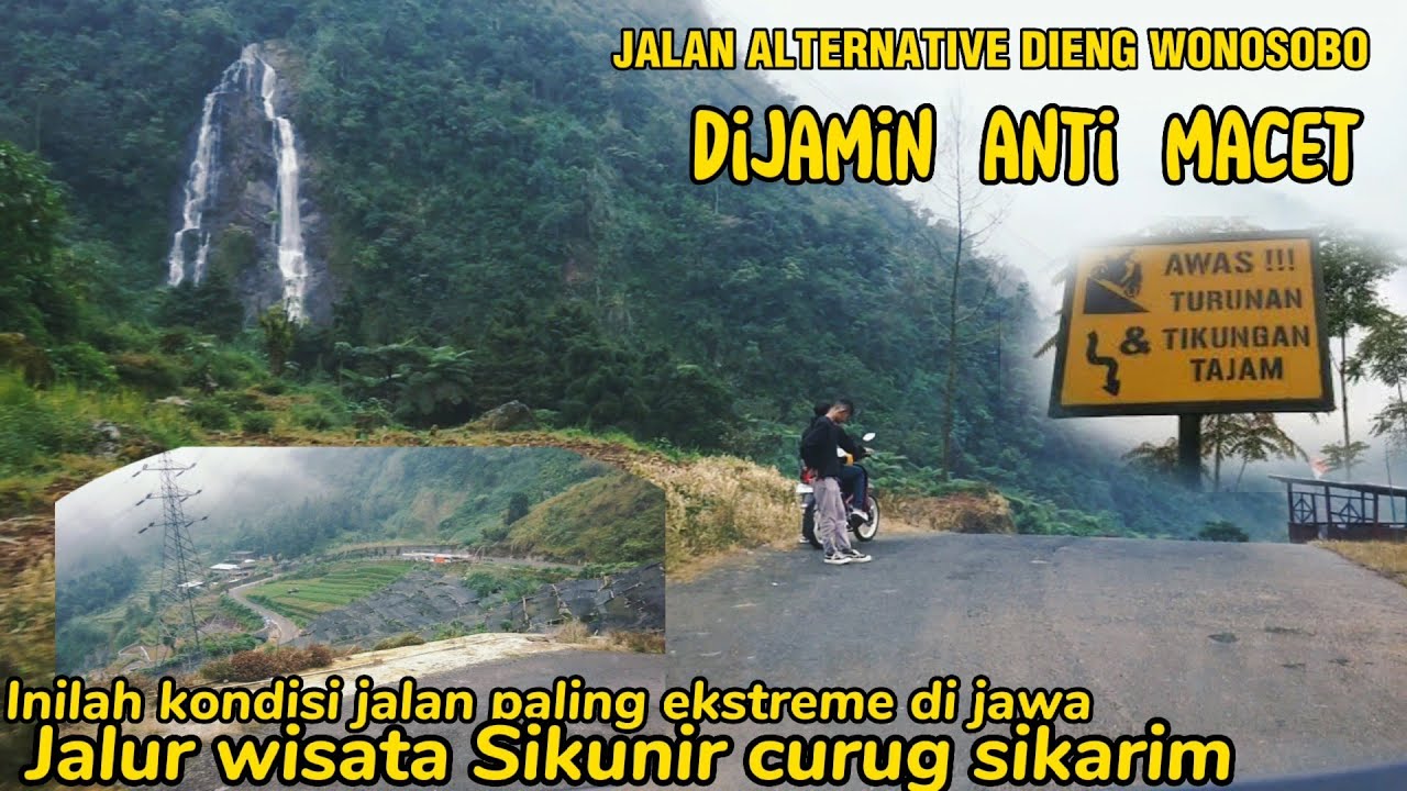 NGERI SAAT KABUT ‼️INILAH JALAN TEREKSTREM TURUNAN CURUG SIKARIM ...