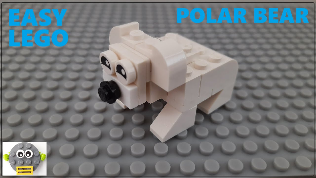 LEGO Classic Polar Bear Building Instructions - "How To" - Ideas - YouTube