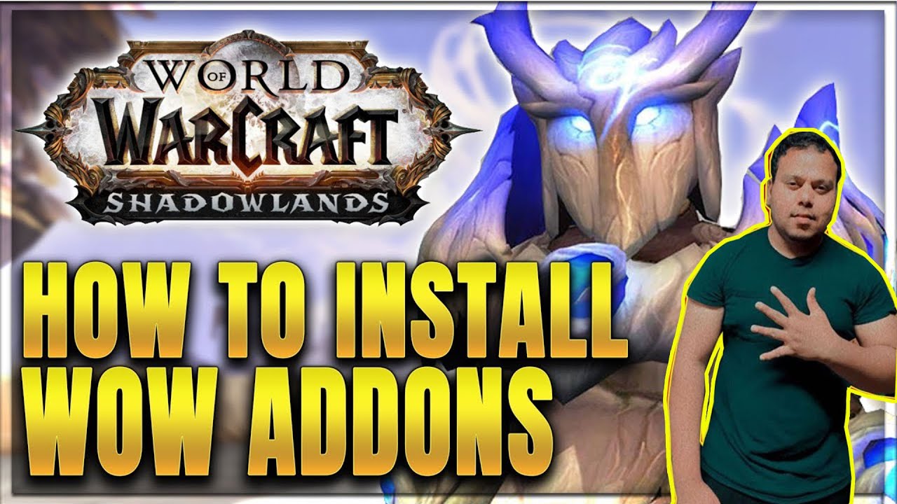 How to install Addons in WoW Shadowlands - YouTube
