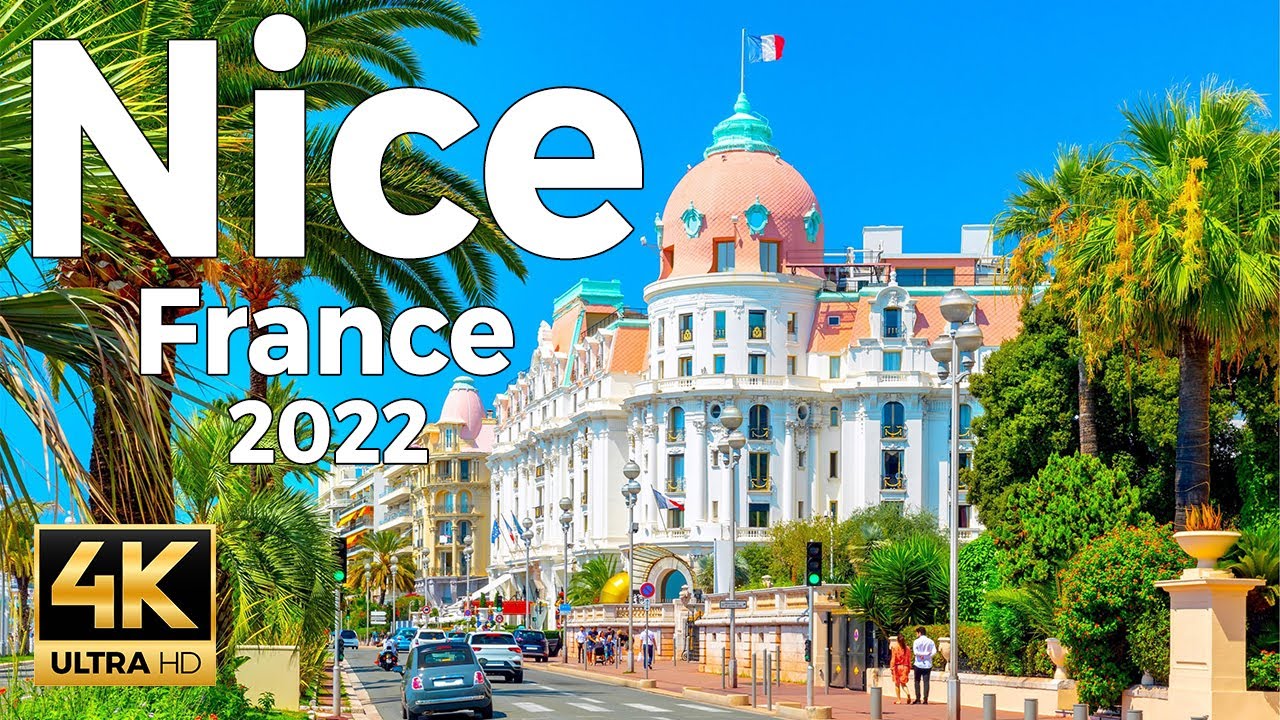 Nice 2022, France Walking Tour (4k Ultra HD 60fps) – With Captions ...