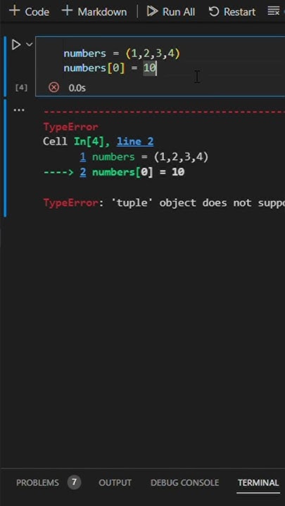 Tuple Exploring Python Day 6 Of 31 Python Programming Code Pythonlearning Education