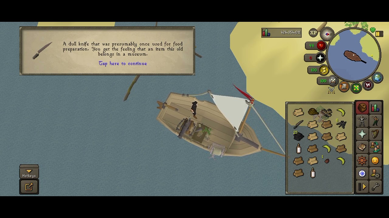 Osrs Bank Standing Sailing - Dull knife 🔪 drop rate 1/3000. - YouTube