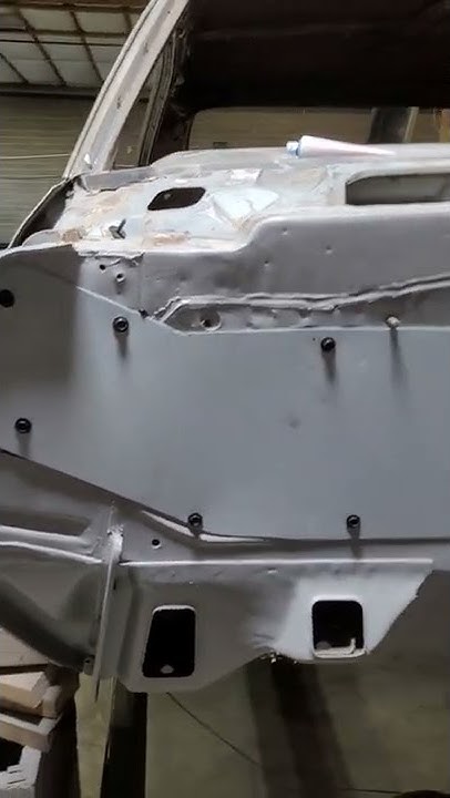 diy 65 impala firewall a/c delete - YouTube