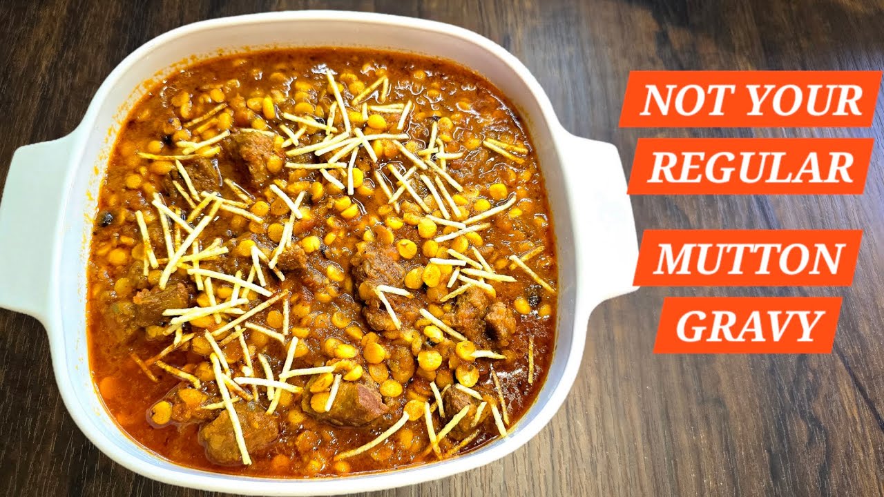 What Makes Chana Dal Mutton Gravy So DELICIOUS? Chana Dal Gosht Recipe ...