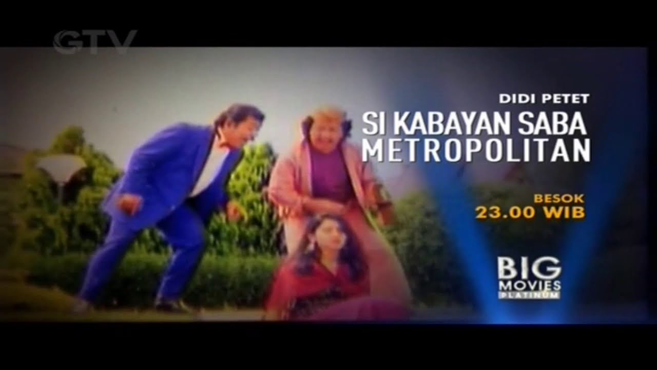 Promo Big Movies Platinum : Si Kabayan Saba Metropolitan (Besok) [15sec ...