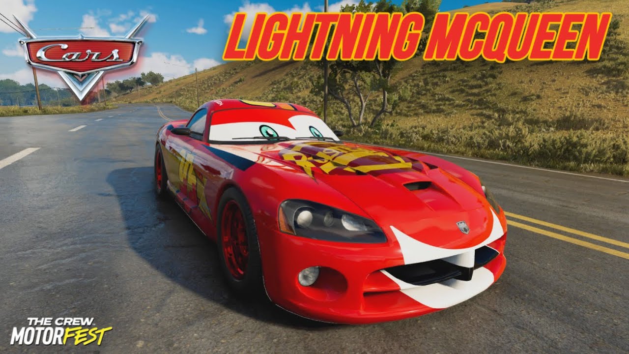 Lightning McQueen Build Tutorial | The Crew Motorfest - YouTube
