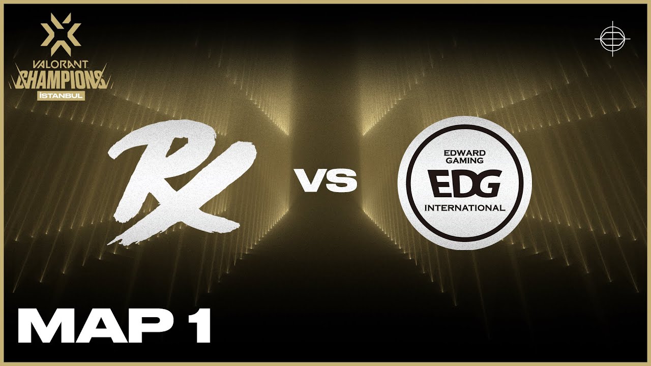 [FR] EDG vs PRX - Map 1 - VALORANT Champions Istanbul - Groupe A - YouTube