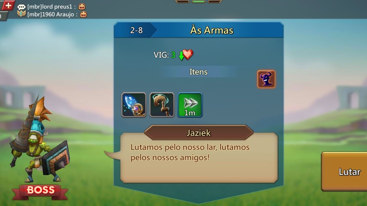 lords mobile 2-8 normal - YouTube