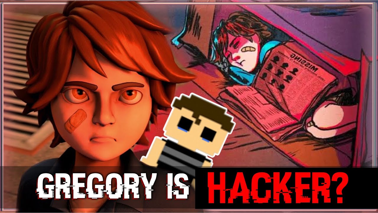 GREGORY IS A HACKER - Gregory Secret Explained FNAF Security Breach ...