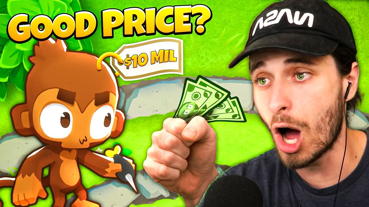 How much would YOU pay for a Dart Monkey? (BTD 6 Auction Challenge ...