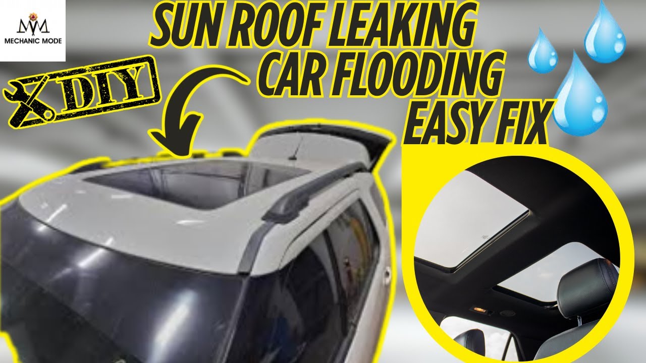 How to fix and find sun roof leak on any car "Ford Explorer" (DIY Home ...