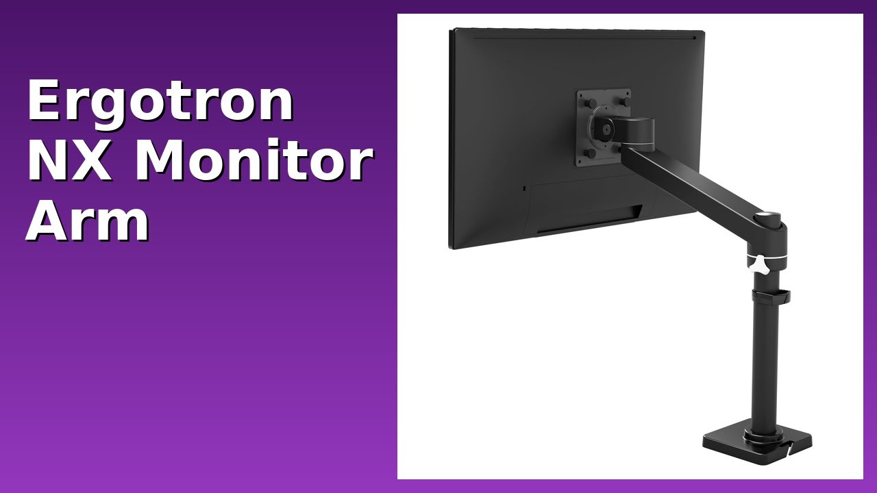 REVIEW (2026): Ergotron NX Monitor Arm. Features. - YouTube