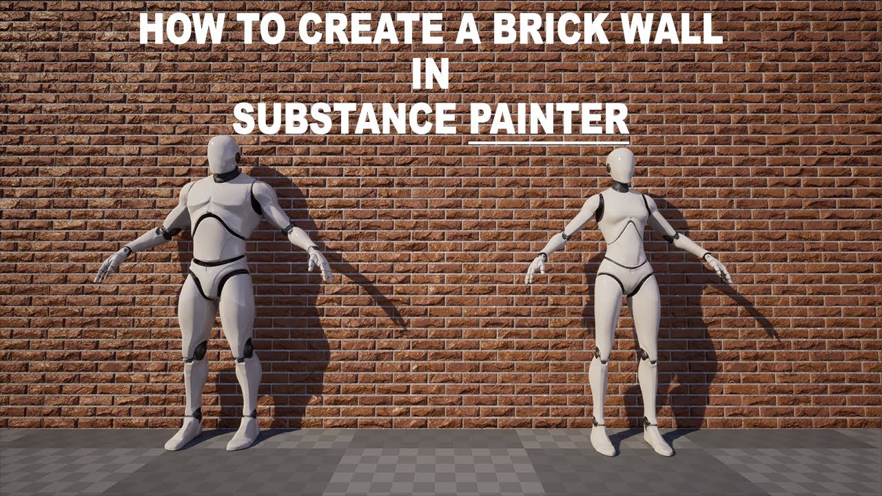 How to create a Brick Wall texture in Substance Painter for Unreal ...