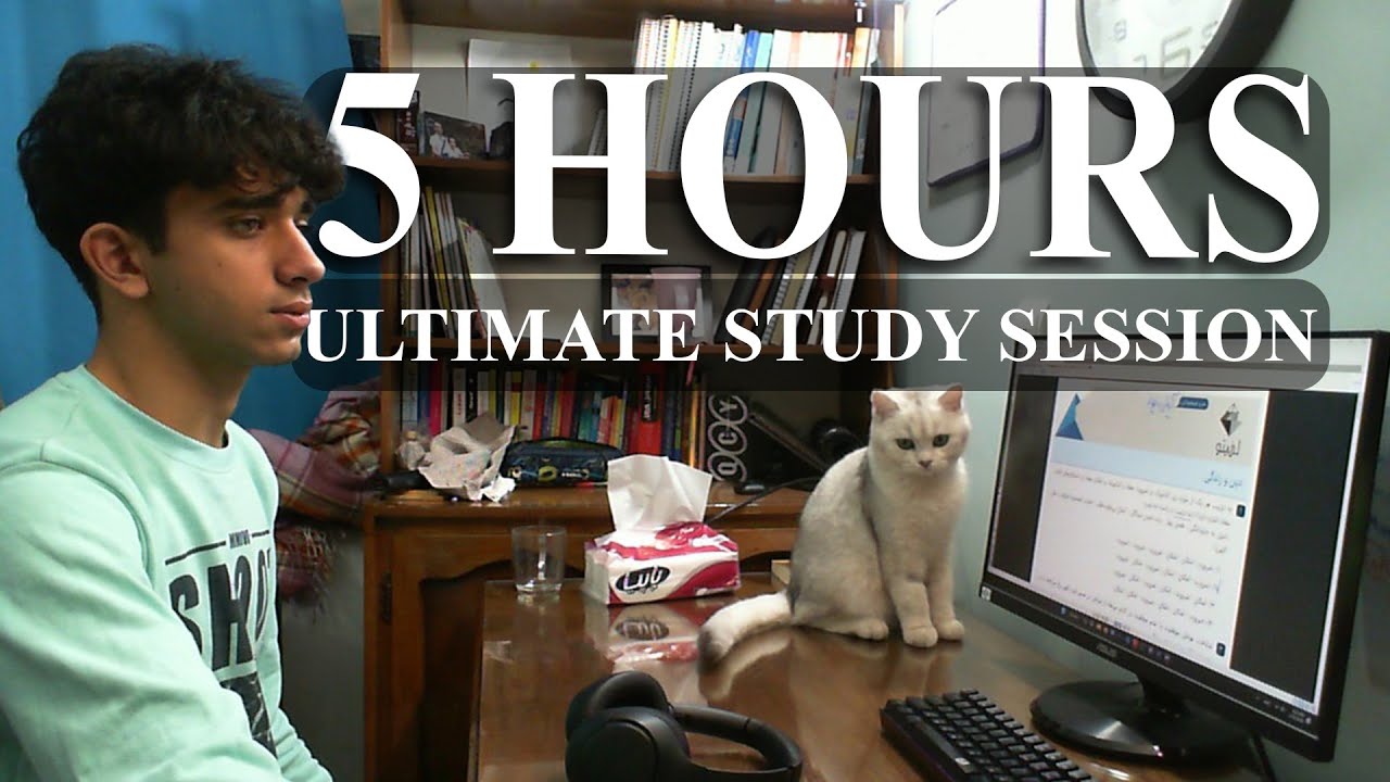 5-Hour Study With Me LIVE 🌧️ | Rain Sounds & Pomodoro Timer 60/10 🍅| 7 ...