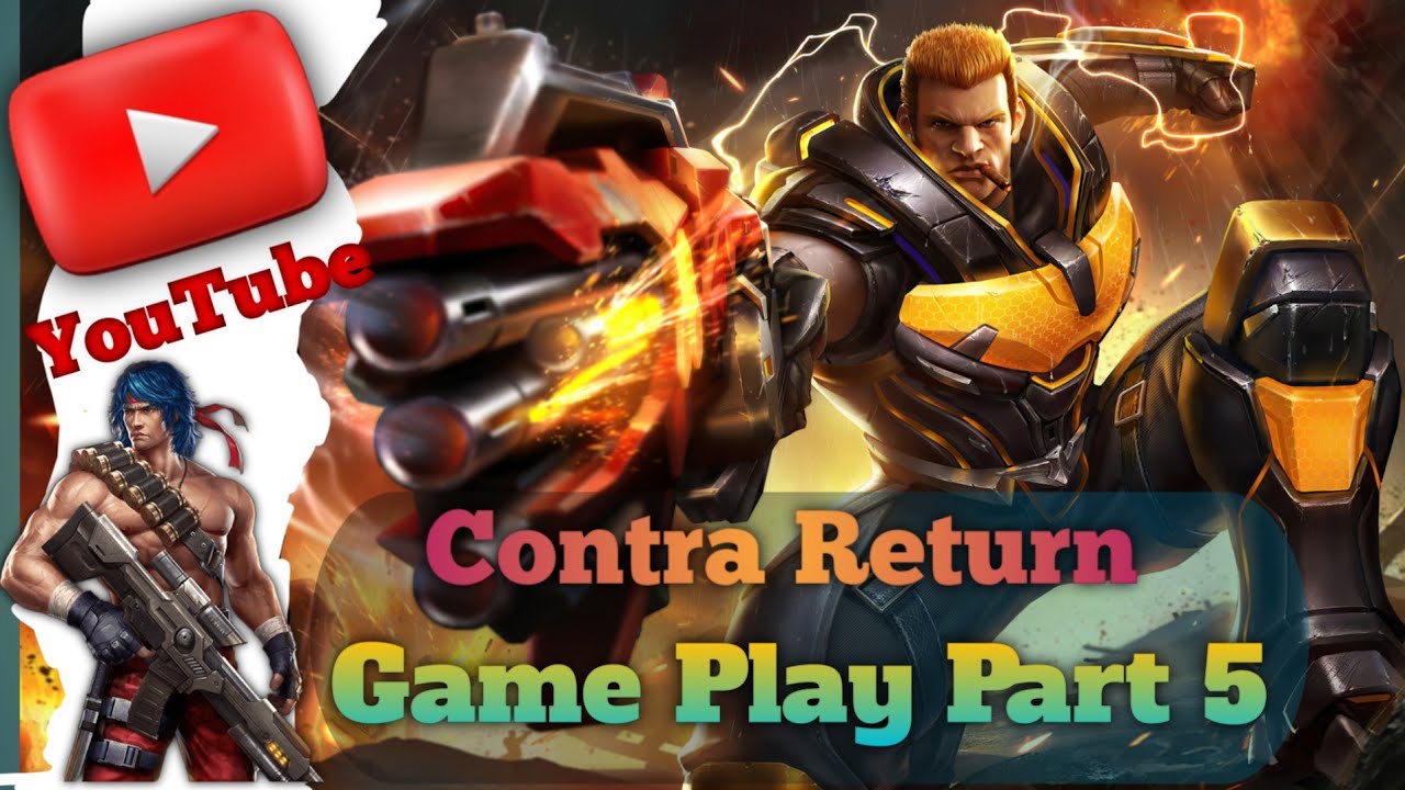 Contra return gameplay (Part 5) || game play contra return - YouTube
