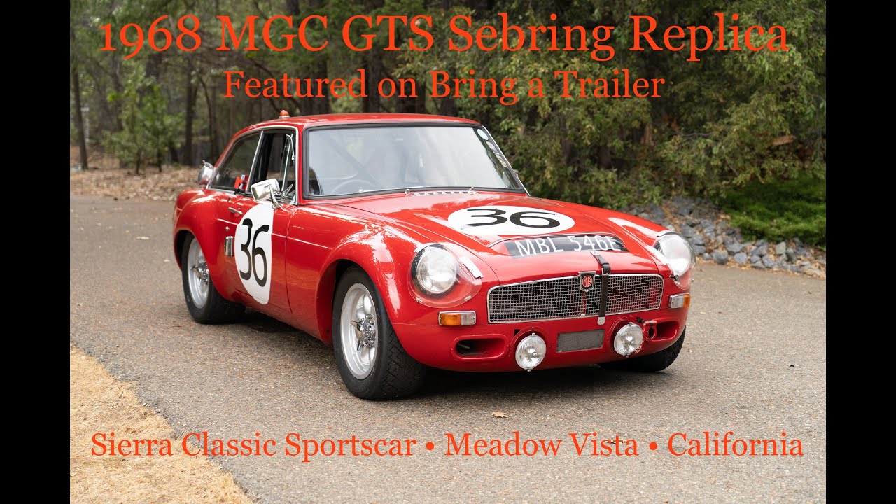 1968 MGC GTS Sebring Walkaround Video, featured on Bring a Trailer by ...