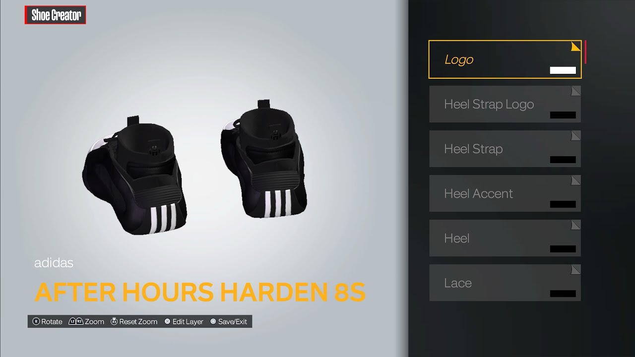 Harden 8s After Hours shoe creation - YouTube