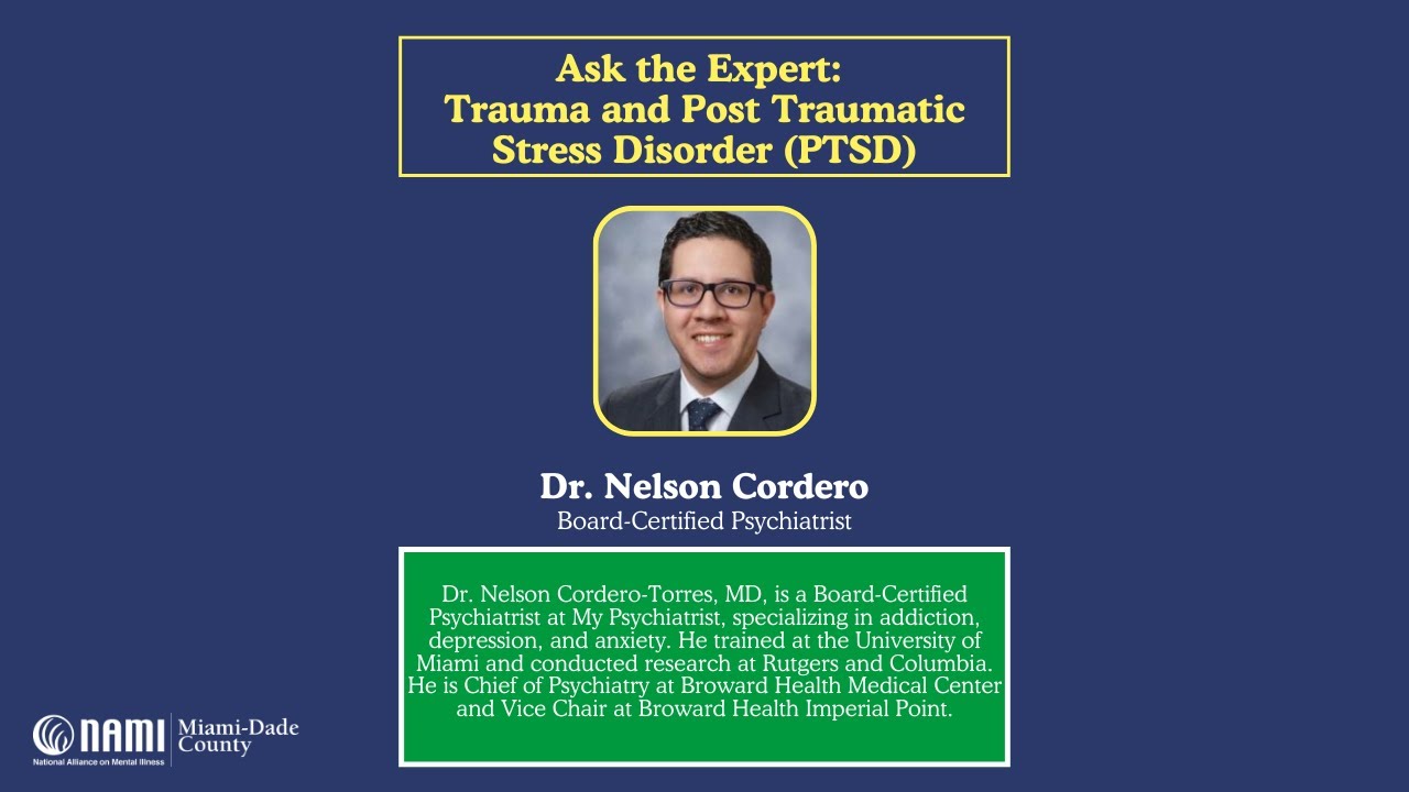 Ask the Expert: Trauma and Post Traumatic Stress Disorder (PTSD) - YouTube