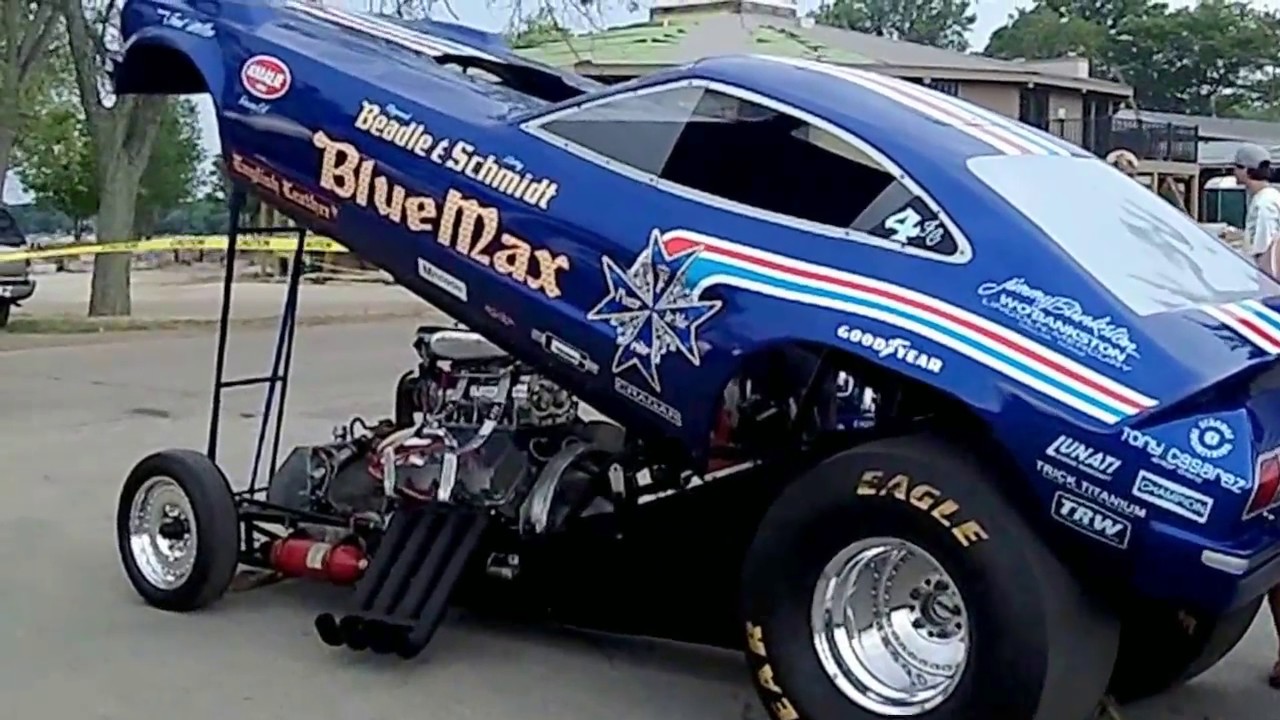 Mach IV Mustang Dragster & Blue Max Mustang Dragster - YouTube