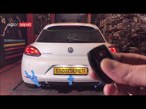 VW SCIROCCO 1.4 KUMANDALI VAREX EGZOZ SESİ