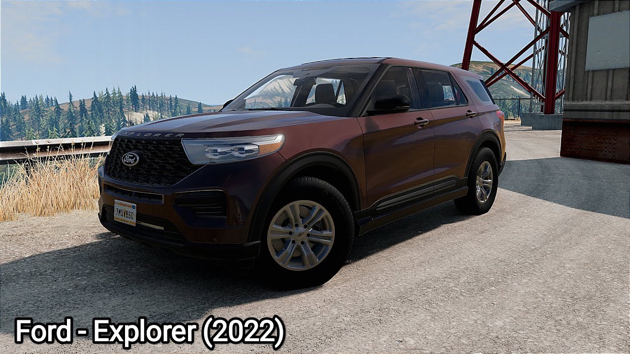 Ford Explorer (2022) in BeamNG #409 - YouTube