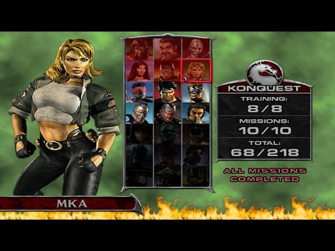 Mortal Kombat: Deadly Alliance (PCSX2) Konquest Mode #6 | Sonya Blade ...